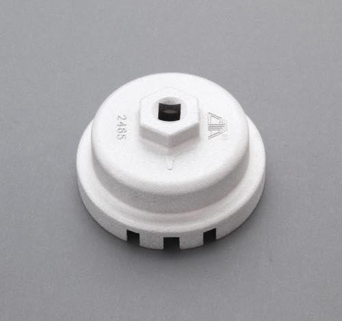 エスコ(Esco) 3/8"DR/64mm オイルフィルターレンチ EA604AK-21適合径:64mm差込角:3/8"六角対辺:25.4mm最大荷重:200ft・lbs外径:88mm