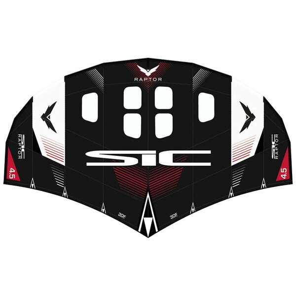 SIC RAPTORV3 4.5平米 詳細 【サイズ】 面積：4.5平米 センターストラット：200cm ウイングスパン：3.21m 重量：2.4kg 【付属品】 ・リストリーシュ ・ポンプ ・バックパック ・リペアキット 特徴 RAPTO...
