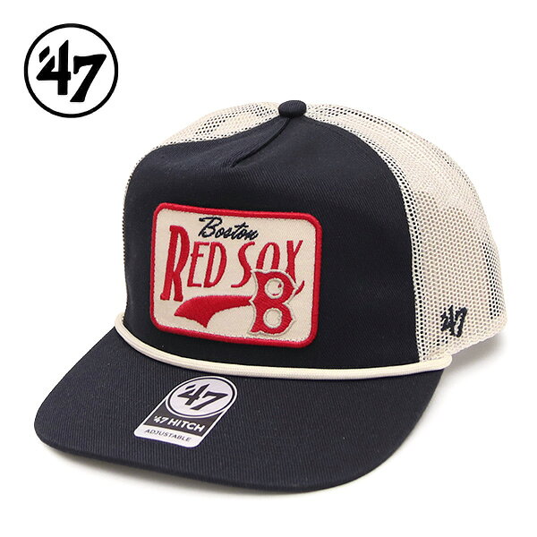ブランド ’47【フォーティーセブン】 モデル名 Red Sox Cooperstown Emmett 47 HITCH 品番 B-EMETT02HTP カラー Navy(NY36) 素材 本体：コットン100% メッシュ：ポリエステル10...