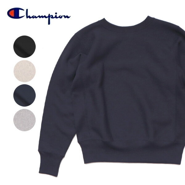 ブランド チャンピオン【Champion】 モデル名 リバースウィーブ(R) クルーネックスウェットシャツ 24FW 品番 C3-Y032 カラー シルバーグレー(040) / ブラック(090) ダークネイビー(386) / オートミール...