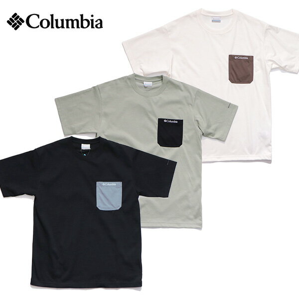 ブランド コロンビア【Columbia】 モデル名 Yonge Street™ Short Sleeve Crew 品番 PG1804 カラー Black(010) / Sea Salt(125) / Safari(348) 素材 ポリエス...