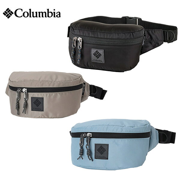ブランド コロンビア【Columbia】 モデル名 Great Smoky Garden Hip Bag 品番 PU8733 カラー Black(010) / Wet Sand(252) / Vintage Blue(445) サイズ 高さ...