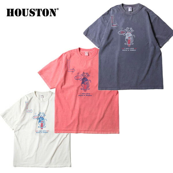 ブランド ヒューストン【HOUSTON】 モデル名 PIGMENT PRINT TEE (TIGER) 品番 22427 カラー WHITE(NO PIGMENT) / NAVY / SALMON PINK 素材 コットン100% 生産国 ...