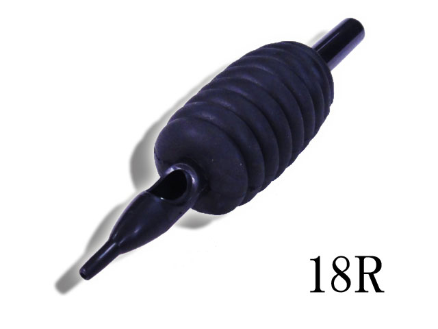 タトゥーマシーン用 ラバーグリップ　18R【TATTOO / tattoo / タトゥー / 入れ墨 / 入墨 / 刺青 / トライバル / タトゥーマシン / タトゥーキット / タトゥー用品 / タトゥーセット / タトゥーニードル /...