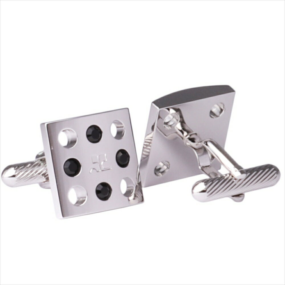 ●サイズ：約H1.7×W1.7CM●モニターの解像度によって、実物と画像の色合いが多少違うように見える場合がございます。ご了承くださいますようお願いいたします。●付属品 クレージュ純正BOX●品質：ロジウムメッキ●「店頭引渡し」はできません...