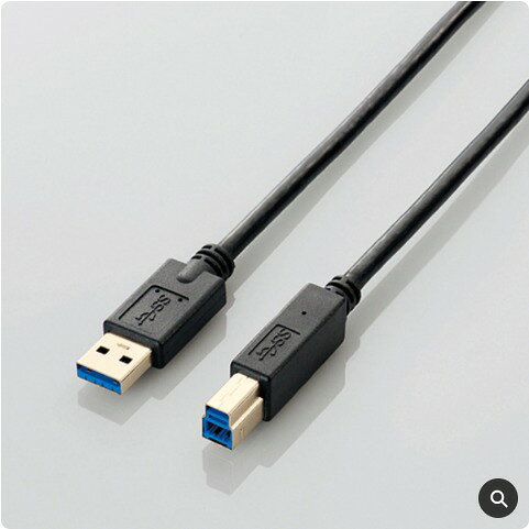 USB3.0の規格である「Certified SuperSpeed USB(USB3.0)」の正規認証品!USB3.0(Standard-A)のインターフェースを持つパソコンと、USB3.0(Standard-B)のインターフェースを持つハ...