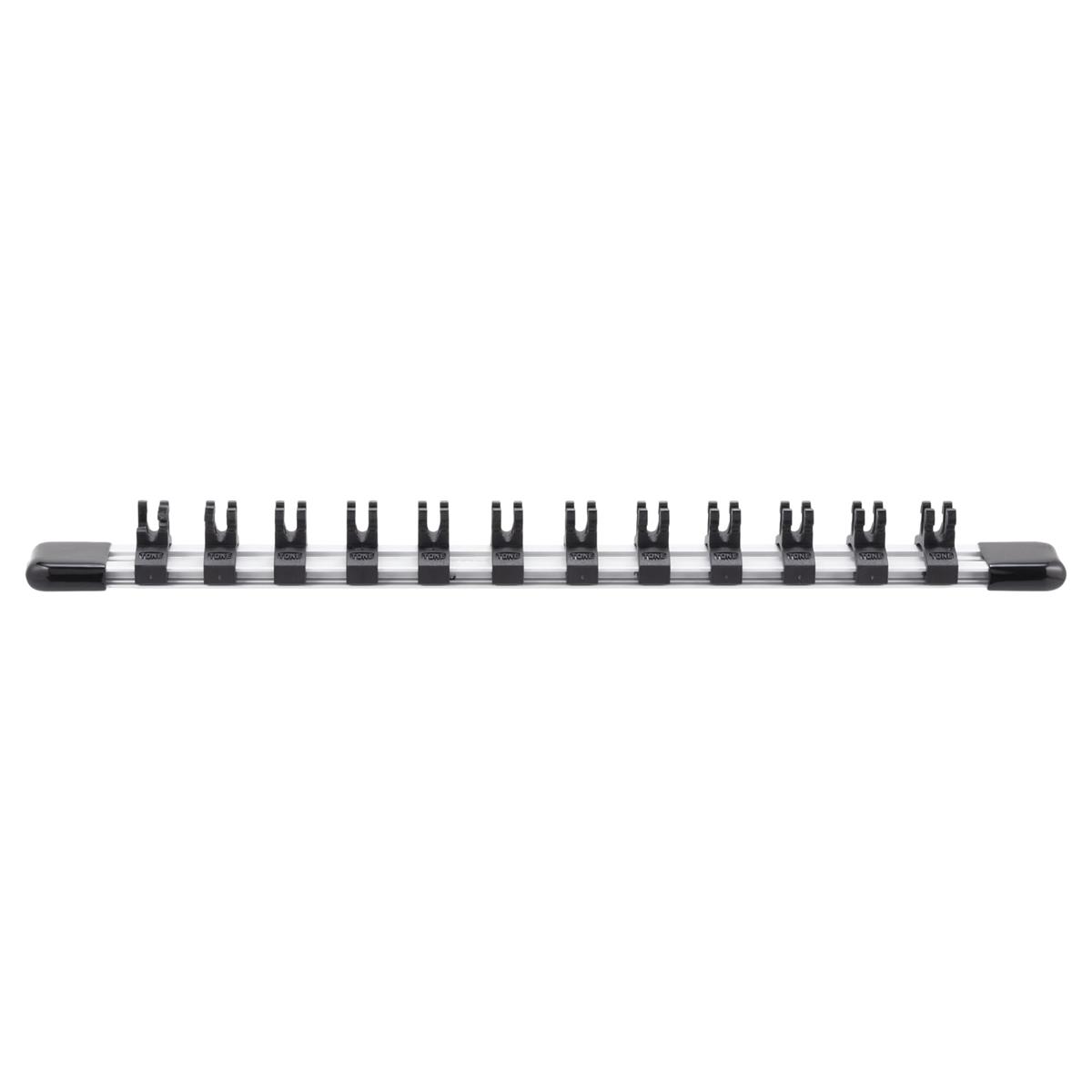 用途:差込角9.5mmソケット用ホルダーソケットホールド数:12全長:300mm仕様1:インパクトソケットのピンを付けたまま保管可仕様2:インパクトソケットのOリングを付けたままの保管可仕様3:ネジ穴付差込角9.5mmのソケットやジョイント...