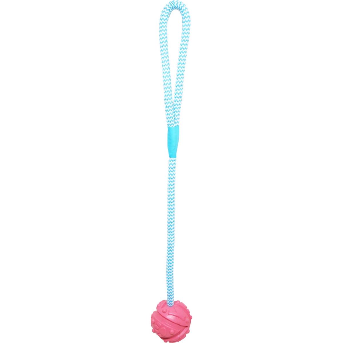 商品名：K－9　ボール　S　ピンクブランド名：Go Fetch生産国：中国サイズ：高さ33cm x 幅9cm x 奥行5cm重量/容積：75g商品紹介 商品紹介 ●ラバーボールにロープが付いた、コミュニケーショントーイです。●引っ張りっこや...