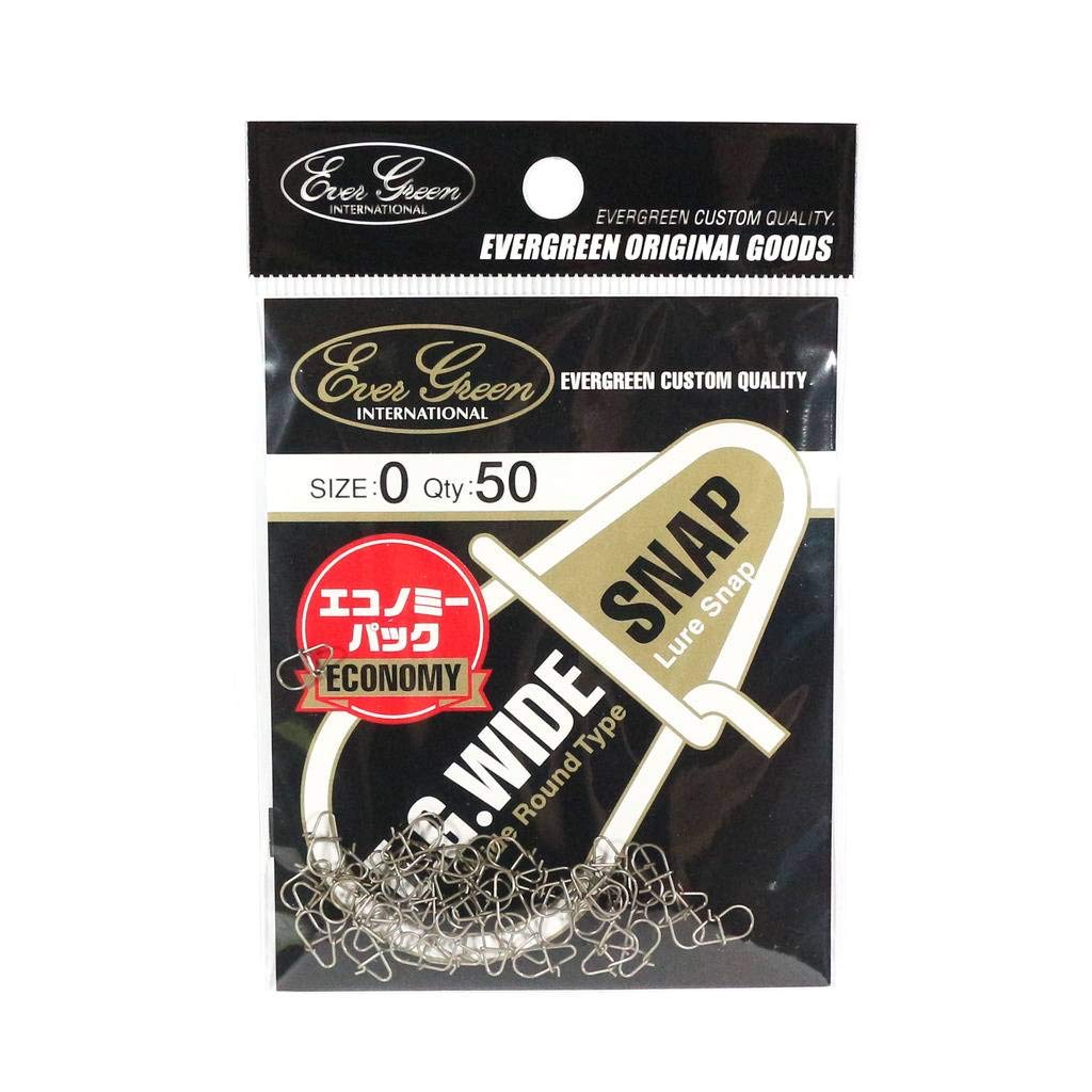 サイズ:#0入数:50個入2017年、ワイドスナップエコノミーパックに待望の#0が新登場!! ルアーのアクションを最大限にいかす、ラウンドタイプのオリジナルスナップ。 入り数が多いヘビーユーザー待望のエコノミーパックです。