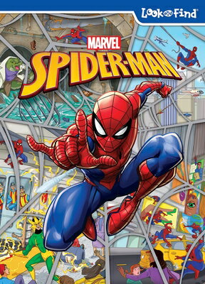 MARVEL SPIDERーMAN LOOK & FIND Pi Kids Art Mawhinney PI KIDS2023 Hardcover English ISBN：9781503770010 洋書 Books for kids（児...