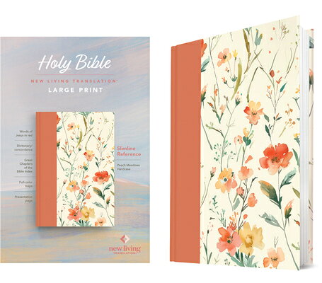 NLT LP SLIM REF BIBLE (HARDCOV New Living Translation Tyndale TYNDALE HOUSE PUBL2026 Hardcover English ISBN：979840051001...