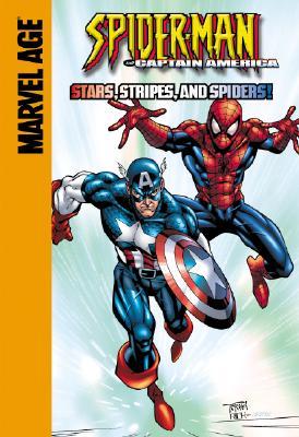 CAPTAIN AMER STARS STRIPES & S SpiderーMan Team Up Todd Dezago LEVELED READERS2006 Library　Binding English ISBN：978159961...