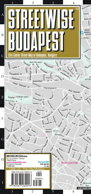 MAPーSTREETWISE BUDAPEST MAP Michelin Streetwise Maps Michelin MICHELIN TRAVEL PUBN2023 Folded English ISBN：9782067260016...
