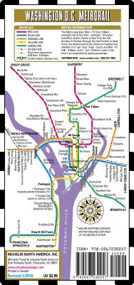 MAPーSTREETWISE WASHINGTON DC M Michelin Streetwise Maps Michelin MICHELIN TRAVEL PUBN2018 Folded English ISBN：9782067230...