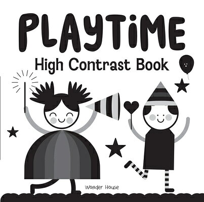 PLAYTIME HIGH CONTRAST Wonder House Books WONDER HOUSE BOOKS2026 Board　Books English ISBN：9789370890060 洋書 Books for kid...