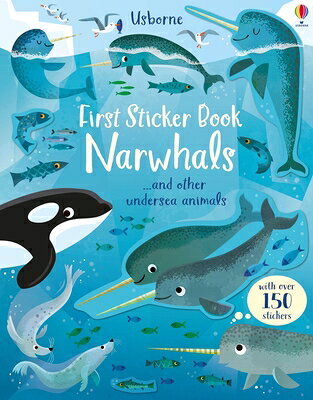 1ST STICKER BK NARWHALS First Sticker Books Holly Bathie Gareth Lucas USBORNE BOOKS2023 Paperback English ISBN：978180507...