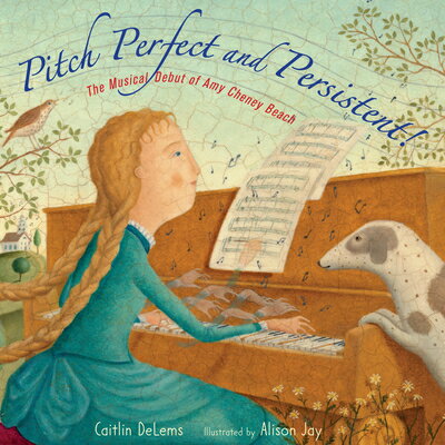 PITCH PERFECT & PERSISTENT Caitlin Delems Alison Jay CALKINS CREEK2023 Hardcover English ISBN：9781662680083 洋書 Books for...