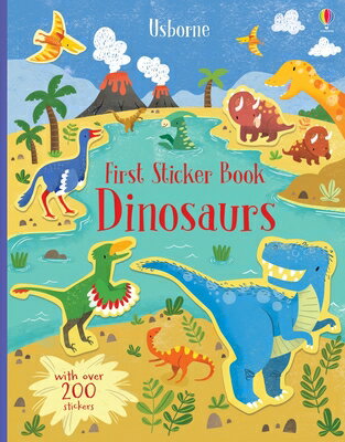 1ST STICKER BK DINOSAURS First Sticker Books Hannah Watson Jordan Wray USBORNE BOOKS2023 Paperback English ISBN：97818050...