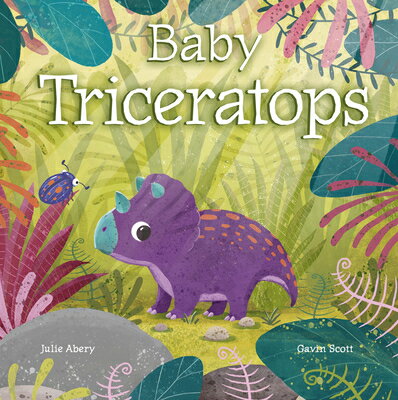 BABY TRICERATOPS Julie Abery Gavin Scott AMICUS INK2024 Board　Books English ISBN：9798889880110 洋書 Books for kids（児童書） Ju...