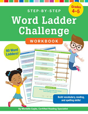 STEPーBYーSTEP WORD LADDER CHALL Michelle Gajda PETER PAUPER2023 Paperback English ISBN：9781441340115 洋書 Books for kids（児童...