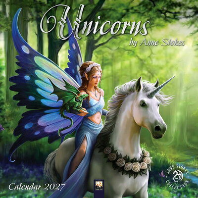 UNICORNS BY ANNE STOKES WALL C Flame Tree Studio FLAME TREE PUB2026 Wall English ISBN：9781806940141 洋書 Art & Entertainme...