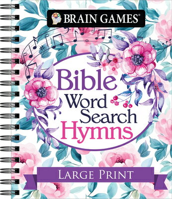 BG ー BIBLE WORD SEARCH HYMNS ー Brain Games ー Bible Publications International Ltd Brain Games PUBN INTL2026 Spiral Engli...