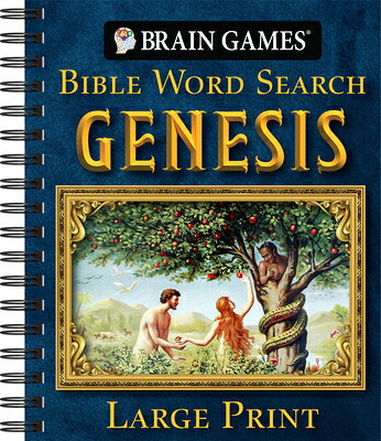 BG ー BIBLE WORD SEARCH GENESIS Brain Games ー Bible Publications International Ltd Brain Games PUBN INTL2026 Spiral Engli...