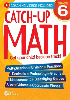 CATCHーUP MATH 6TH GRD CatchーUp Math Teacher Created Materials SHELL EDUC PUB2024 Paperback English ISBN：9798765970157 洋書...