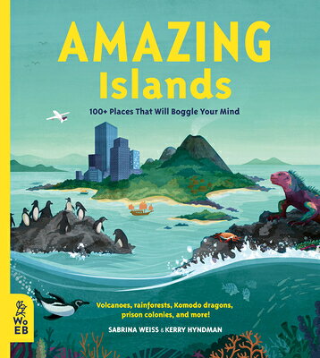 AMAZING ISLANDS Our Amazing World Sabrina Weiss Kerry Hyndman WHAT ON EARTH2020 Hardcover English ISBN：9781912920167 洋書 ...