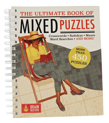 ULTIMATE BK OF MIXED PUZZLES Brain Busters Parragon Books Patrick Faricy PARRAGON2021 Spiral English ISBN：9781646380169 ...