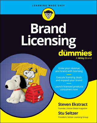 BRAND LICENSING FOR DUMMIES Steven Ekstract Stu Seltzer FOR DUMMIES2025 Paperback English ISBN：9781394290178 洋書 Business...