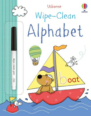 WIPEーCLEAN ALPHABET WipeーClean Jessica Greenwell Stacey Lamb USBORNE BOOKS2023 Paperback English ISBN：9781805070184 洋書 B...