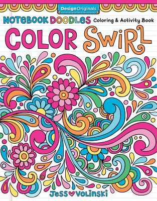 NOTEBK DOODLES COLOR SWIRL Notebook Doodles Jess Volinski DESIGN ORIGINALS2015 Paperback English ISBN：9781497200197 洋書 F...