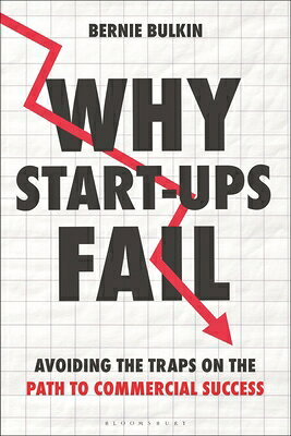 WHY STARTーUPS FAIL Bernie Bulkin BLOOMSBURY2026 Hardcover English ISBN：9781399430227 洋書 Business & SelfーCulture（ビジネス） Bu...