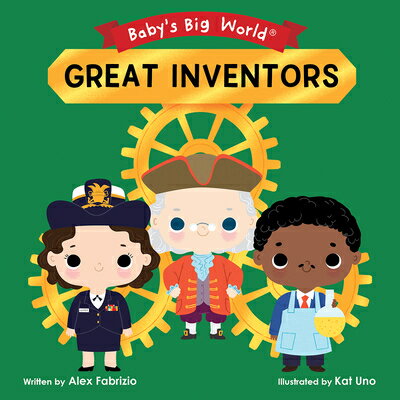 GRT INVENTORS Baby's Big World Alex Fabrizio Kat Uno LITTLE HERO2020 Board　Books English ISBN：9781946000231 洋書 Books for...