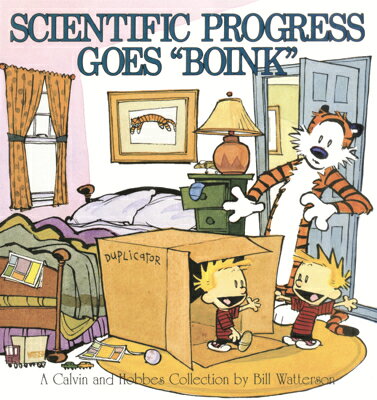 SCIENTIFIC PROGRESS GOES BOINK Calvin and Hobbes Bill Watterson BOUND TO STAY BOUND1991 Prebound English ISBN：9798260500...