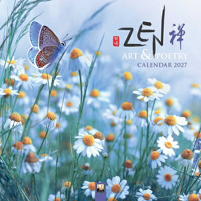 ZEN ART & POETRY WALL CAL 2027 Flame Tree Studio FLAME TREE PUB2026 Wall English ISBN：9781806940240 洋書 Social Science（社会...