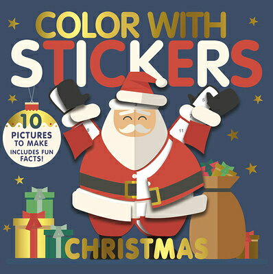 COLOR W/STICKERS XMAS Color with Stickers Jonny Marx Tiger Tales TIGER TALES2022 Paperback English ISBN：9781664340244 洋書...