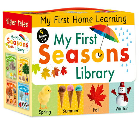 MY 1ST SEASONS LIB 4ーBK BOXED My First Home Learning Lauren Crisp Tiger Tales TIGER TALES2021 Hardcover English ISBN：978...