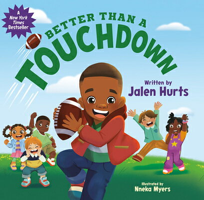 BETTER THAN A TOUCHDOWN Jalen Hurts Nneka Myers FLAMINGO BOOKS2026 Hardcover English ISBN：9798217040308 洋書 Books for kid...