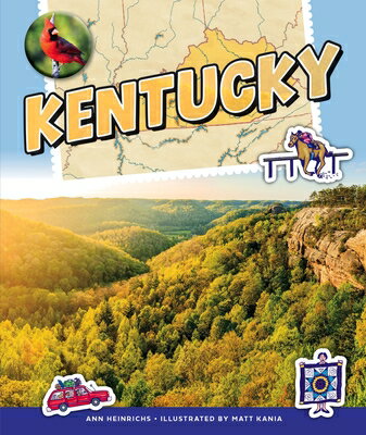 KENTUCKY USA Travel Guides Ann Heinrichs Matt Kania STRIDE2025 Library　Binding English ISBN：9781503870321 洋書 Books for k...