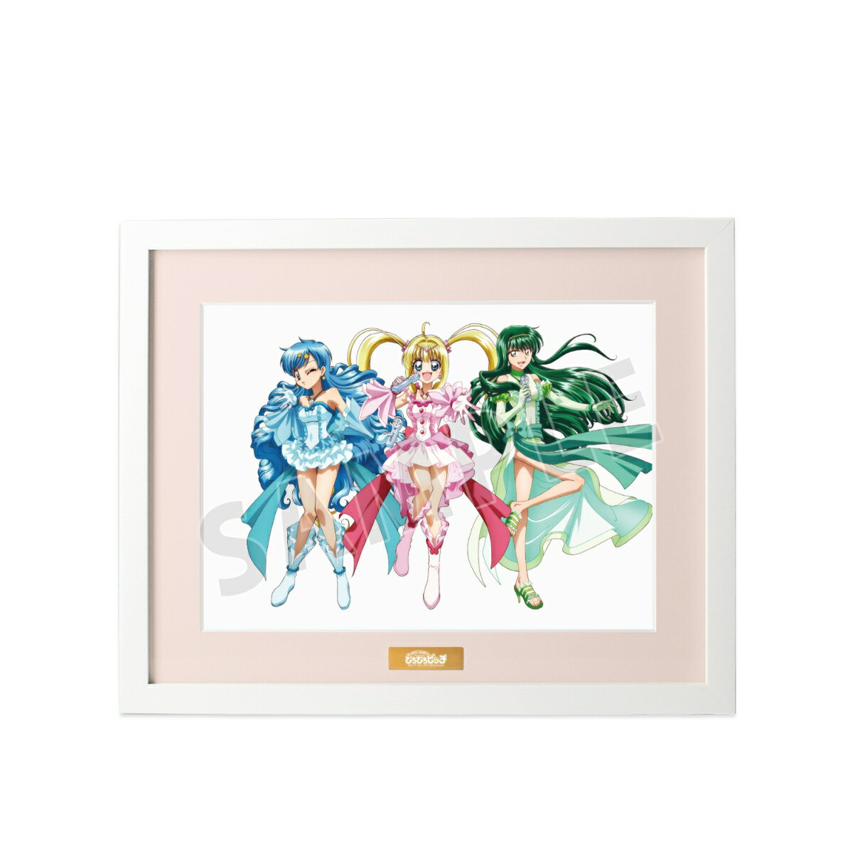 ARMA BIANCA 玩具【グッズ】【キャラクターグッズ】イラストボード イラスト インテリア イラボ アニメ「ピチピチピッチ」カキオロシイラストシュウゴウ 20th Anniversary ver. キャラファイングラフ 発売日：202...