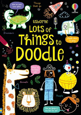 LOTS OF THINGS TO DOODLE Lots of Simon Tudhope Krysia Ellis USBORNE BOOKS2025 Paperback English ISBN：9781836050377 洋書 Bo...