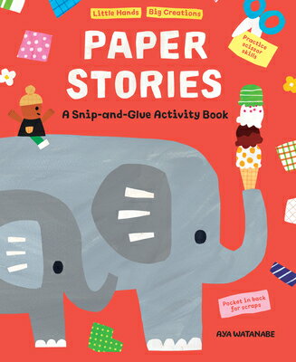 PAPER STORIES Little Hands, Big Creations Aya Watanabe HIPPO PARK2023 Paperback English ISBN：9781662640384 洋書 Books for ...