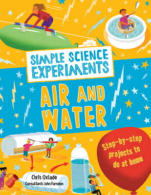 AIR & WATER Simple Science Experiments Chris Oxlade ENSLOW PUBL2020 Paperback English ISBN：9781978520387 洋書 Books for ki...