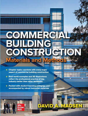 COMMERCIAL BUILDING CONSTRUCTI David Madsen MCGRAW HILL BOOK CO2021 Hardcover English ISBN：9781260460407 洋書 Computers & ...
