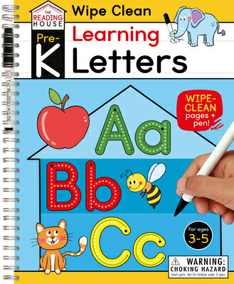 LEARNING LETTERS (PREーK WIPE C The Reading House The Reading House READING HOUSE2021 Paperback English ISBN：978059345043...