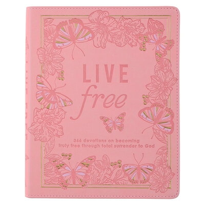 LIVE FREE DEVO FOR WOMEN 366 D Christian Art Gifts CHRISTIAN ART GIFTS2023 Leather English ISBN：9780638000443 洋書 Social ...