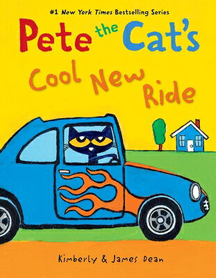 PETE THE CATS COOL NEW RIDE Pete the Cat James Dean Kimberly Dean James Dean HARPERCOLLINS2025 Hardcover English ISBN：97...