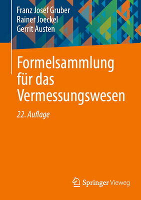 GERーFORMELSAMMLUNG FUR DAS VER Franz Josef Gruber Rainer Joeckel Gerrit Austen SPRINGER VIEWEG2024 Paperback 22. Auflage...